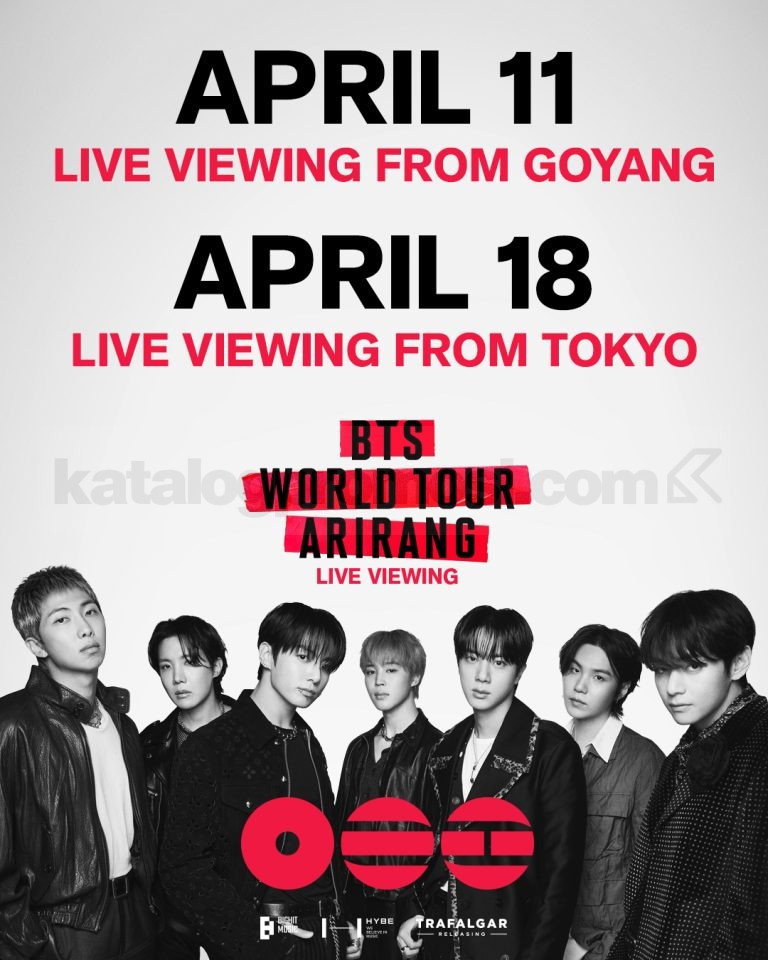BTS World Tour Arirang Live Viewing di CGV Central Park