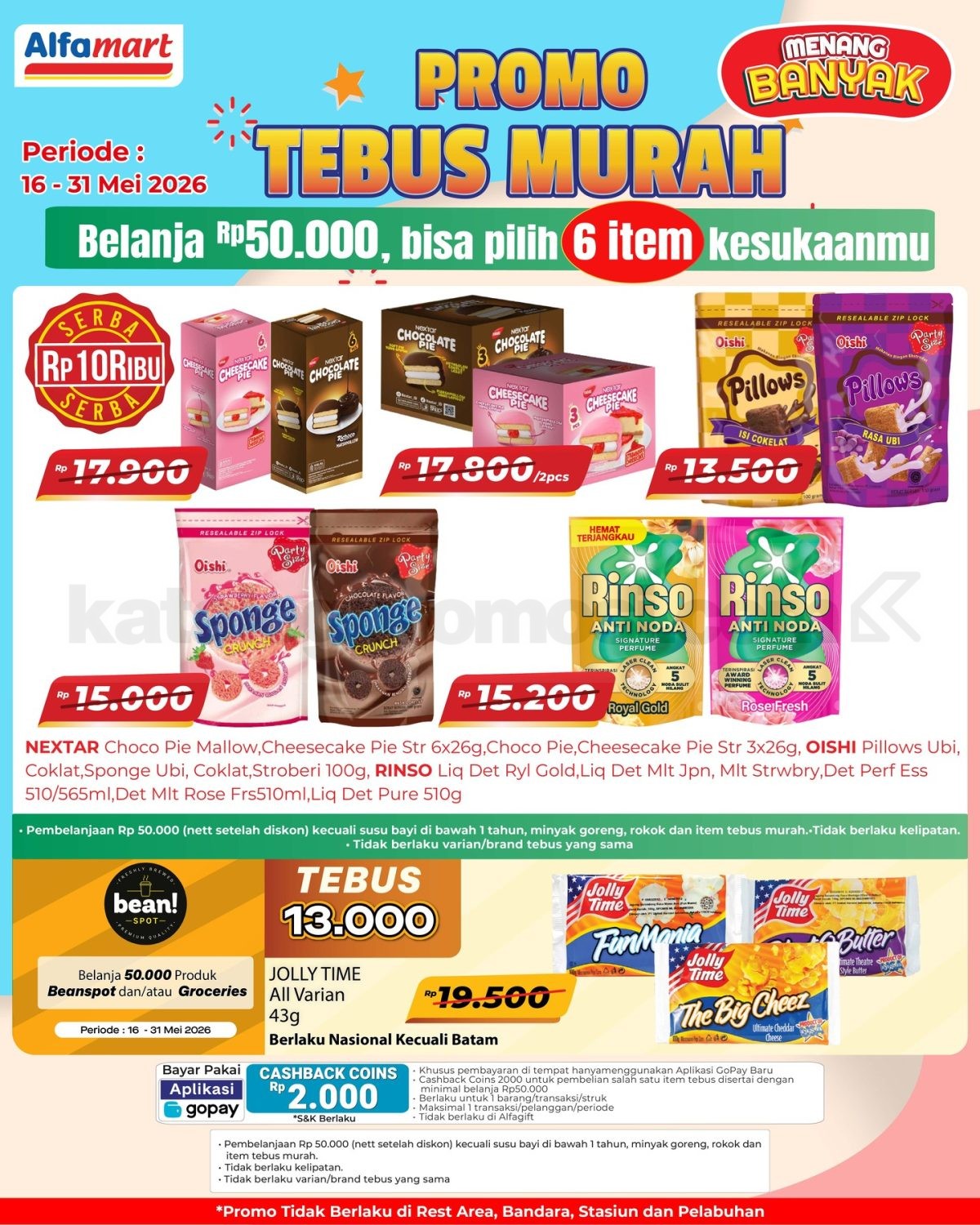 Promo Alfamart Tebus Murah Produk Serba Mulai Rp5.000