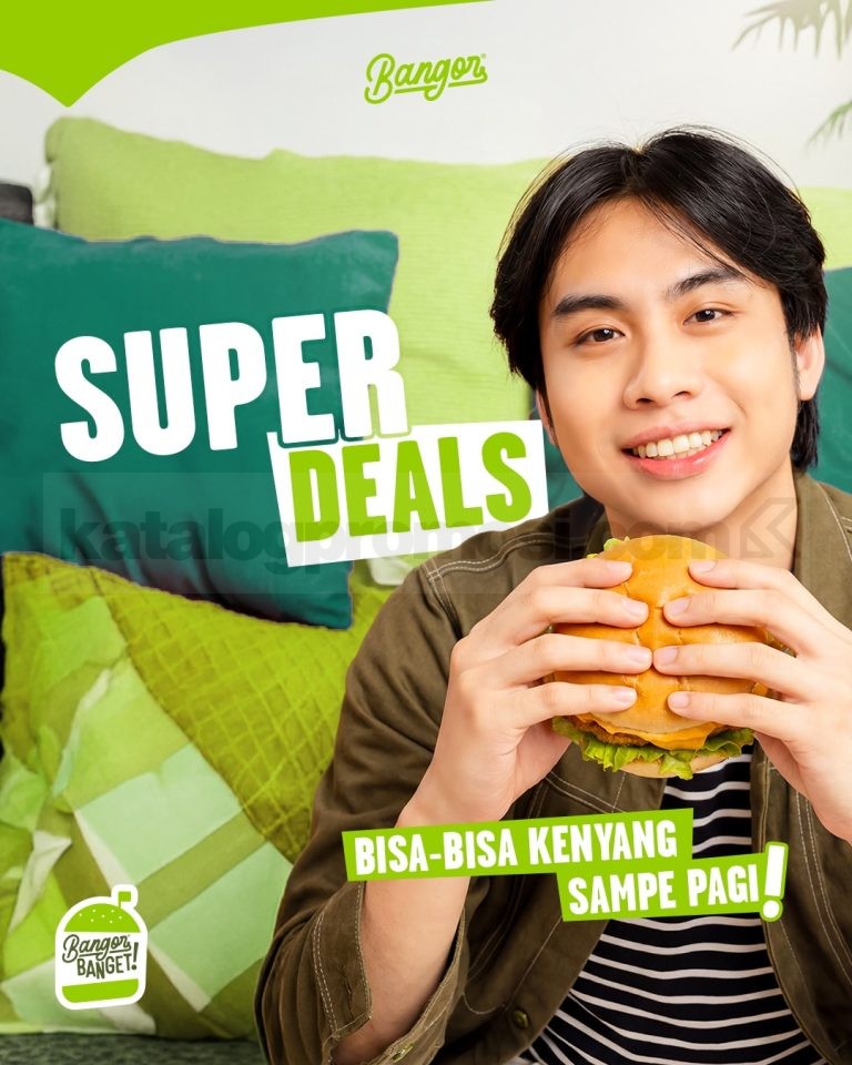 Promo Burger Bangor Super Deals Diskon Hingga 70%