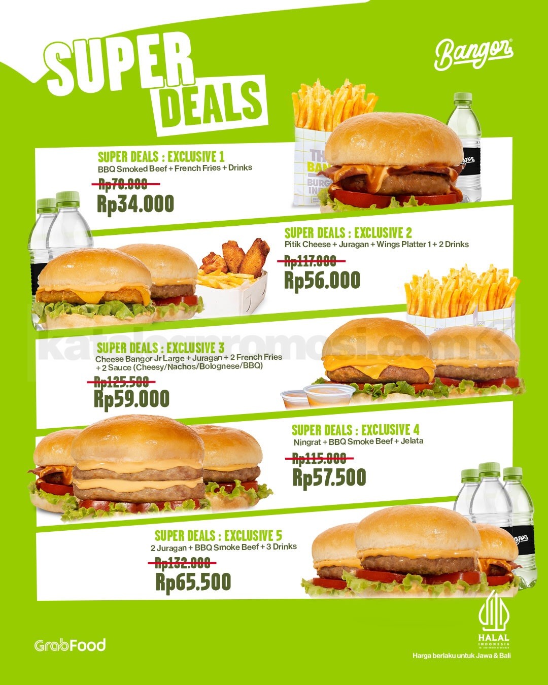 Promo Burger Bangor Super Deals Diskon Hingga 70%