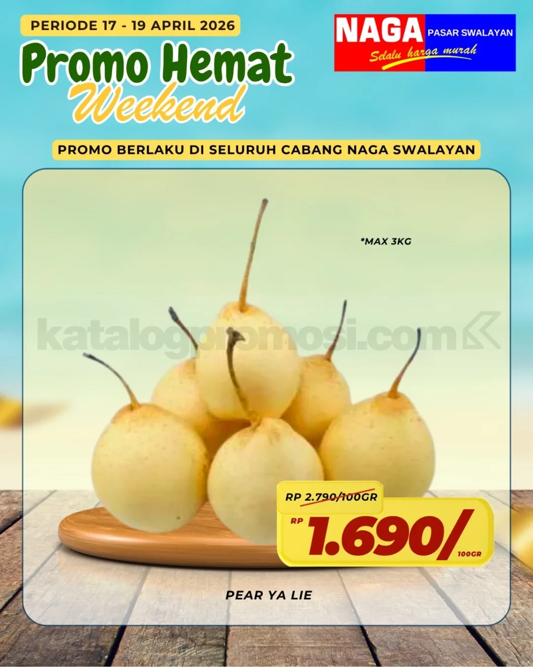Promo JSM Naga Swalayan Weekend 17-19 April 2026 • SoPasti.Com