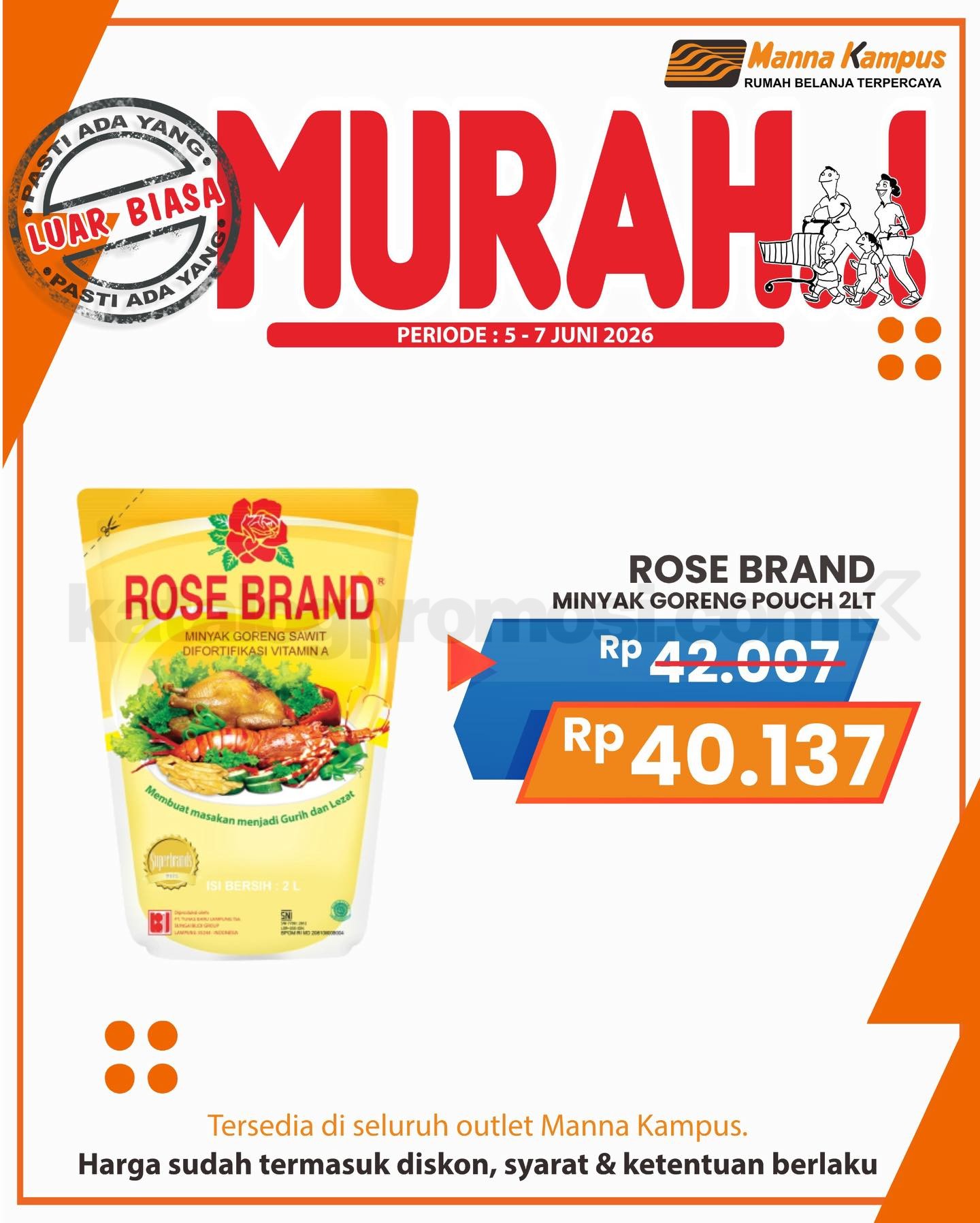 Promo Manna Kampus JSM Periode 05-07 Juni 2026