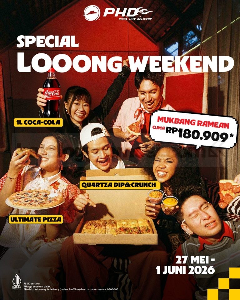 Promo PHD Special Long Weekend Mukbang Ramean Rp. 180.909