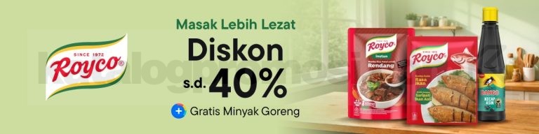 Promo Royco Diskon hingga 40%