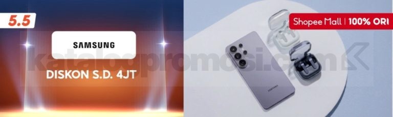 Promo Samsung 5.5 Mega Elektronik Sale Diskon Rp. 4 juta