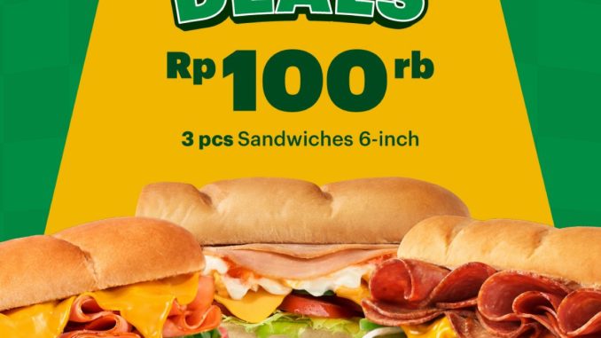 Promo Subway Terbaru May 2026