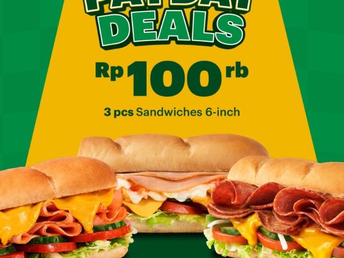 Promo Subway Terbaru June 2026