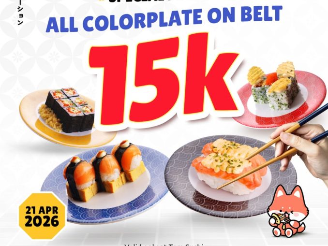 Promo Tom Sushi Terbaru May 2026