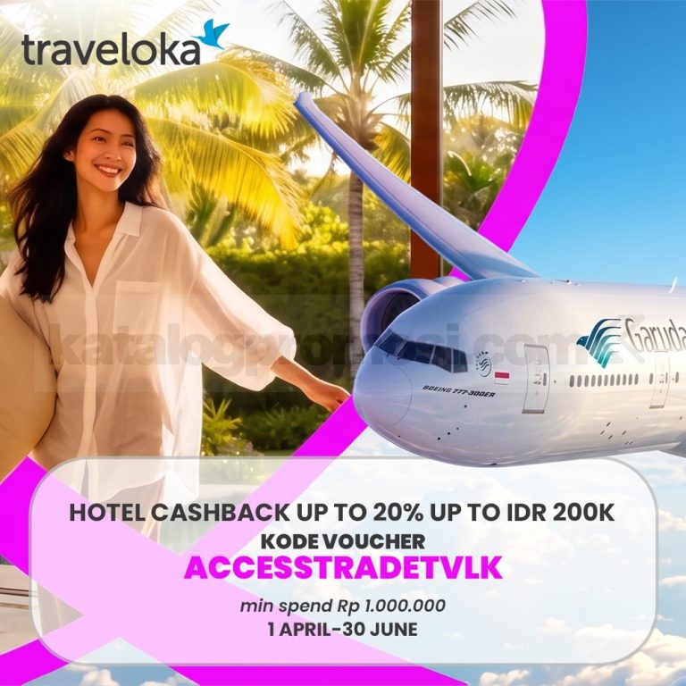 Promo Traveloka Cashback Hotel hingga Rp. 200.000
