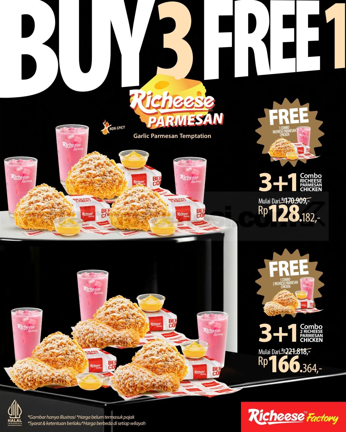 Promo Richeese Factory Truffle All Star Series dan Buy 3 Get 1 Richeese ...