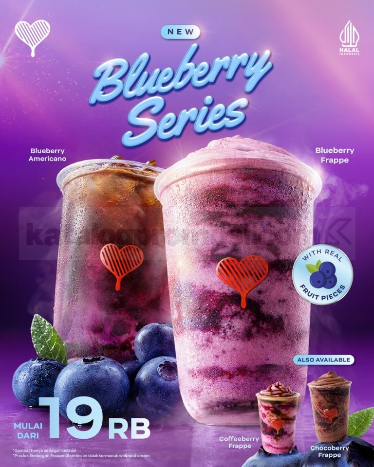 Promo Kopi Kenangan NEW! Blueberry Series mulai Rp. 19 Ribu