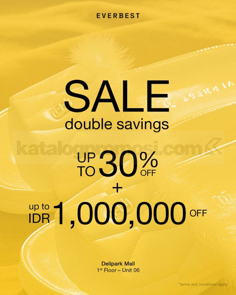Promo Everbest End of Season Sale Diskon Hingga 30% + up to IDR ...