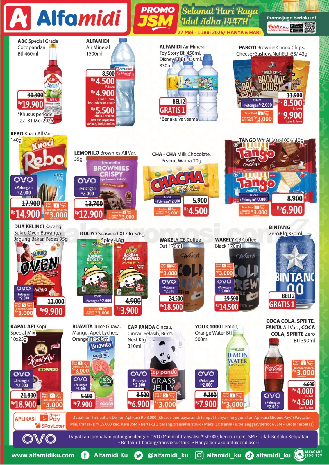 Promo JSM ALFAMIDI MINGGU INI 27 Mei - 01 Juni 2026