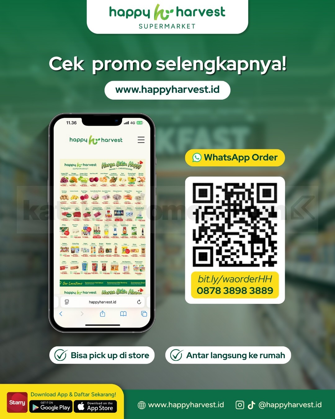 Promo Happy Harvest Weekend JSM 27 Mei - 01 Juni 2026