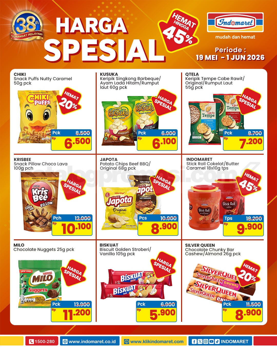 Promo Indomaret Harga Spesial Diskon hingga 45%