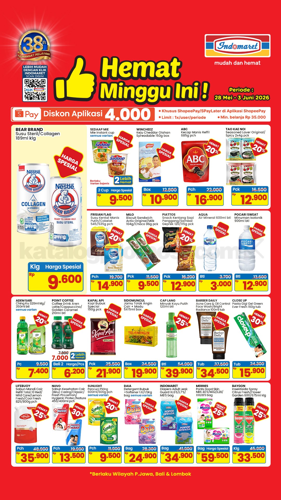 PROMO INDOMARET Hemat Minggu ini 28 Mei-03 Juni 2026