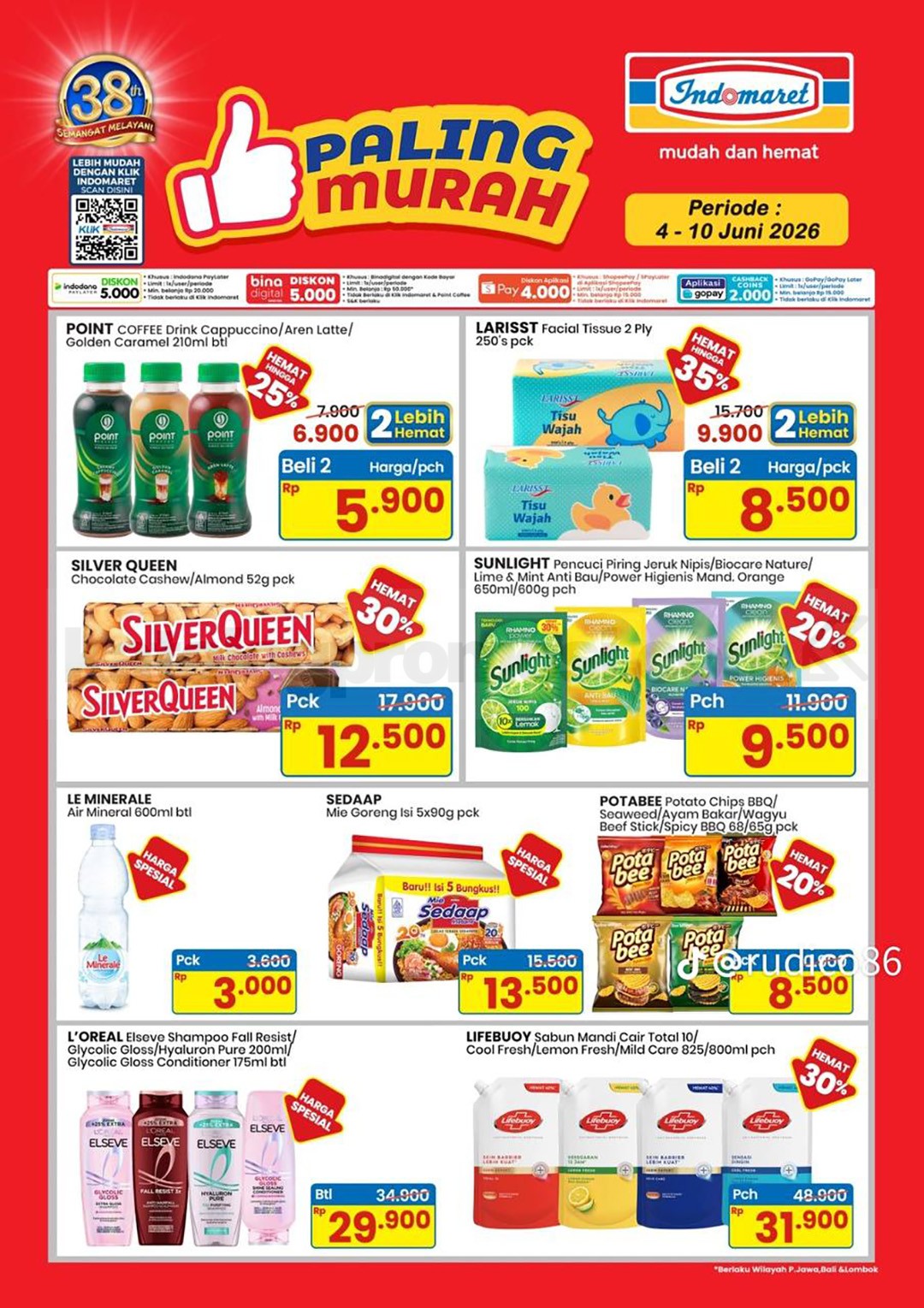 Promo JSM INDOMARET MINGGU INI 04-07 Juni 2026
