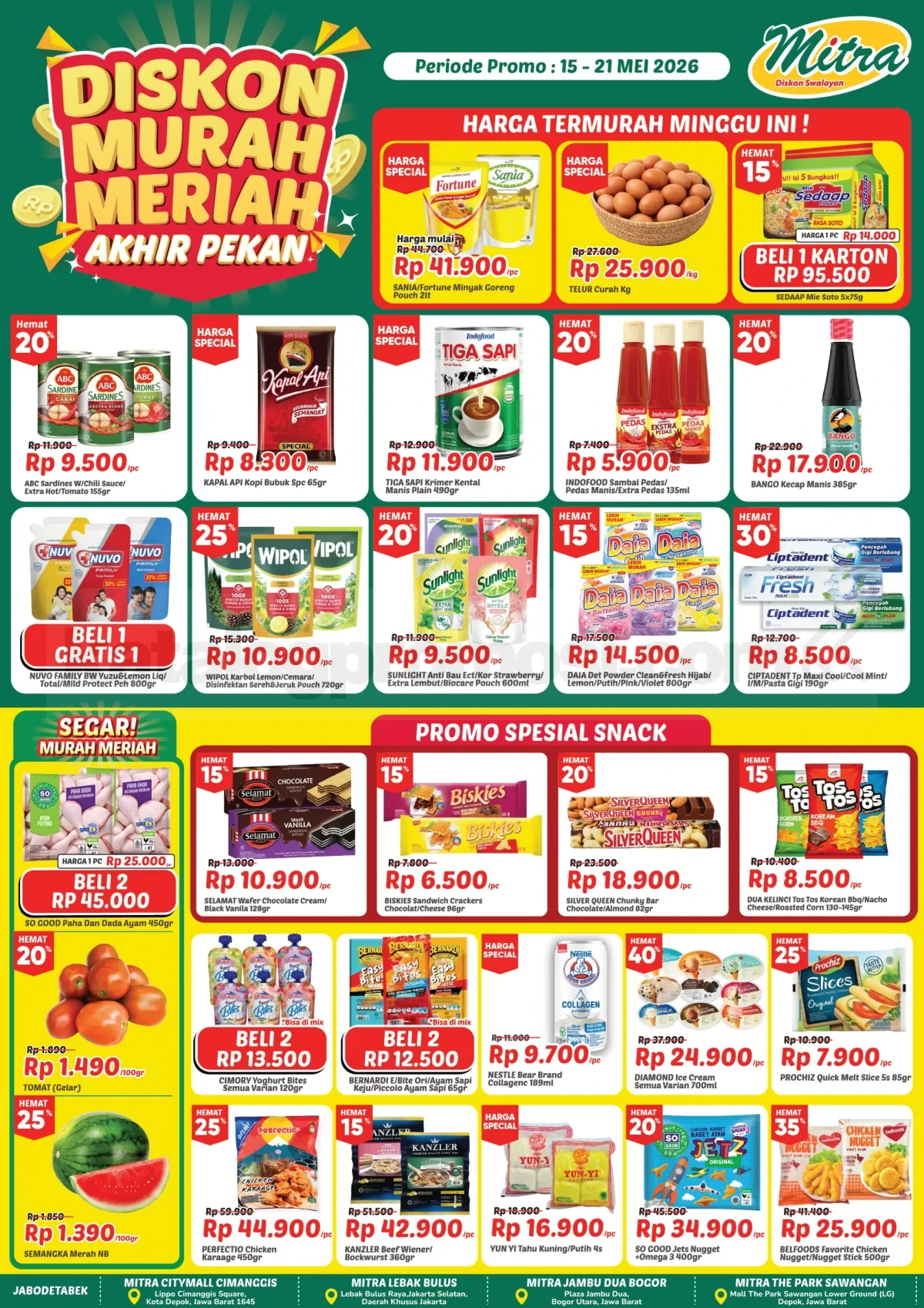 Promo JSM Mitra Diskon Swalayan Akhir Pekan 15-21 Mei 2026