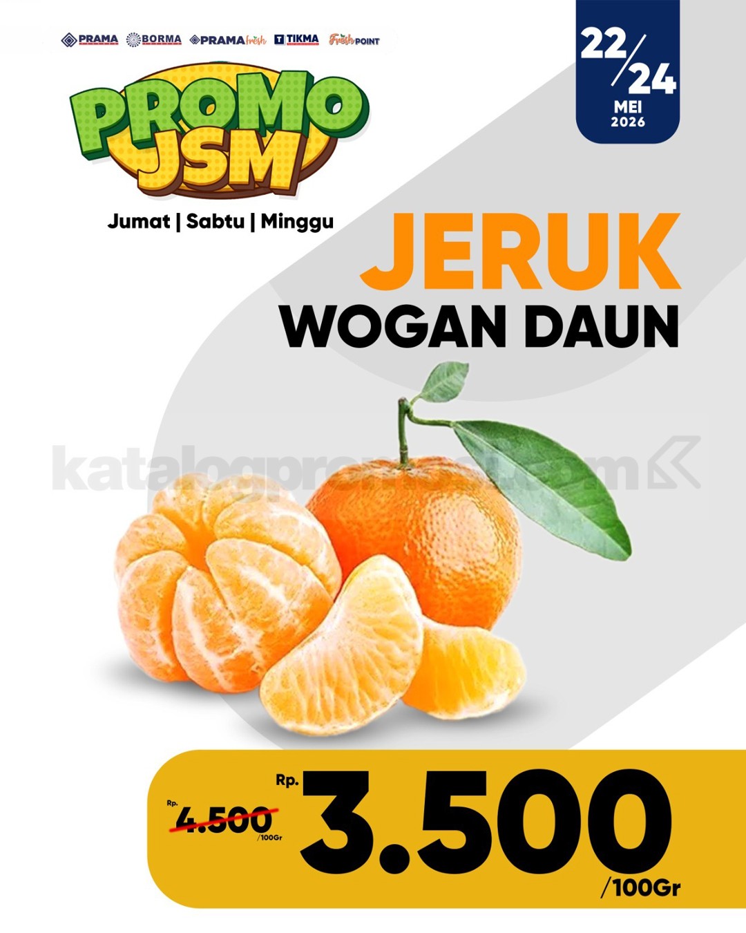 PROMO JSM Prama dan Borma 22-24 Mei 2026