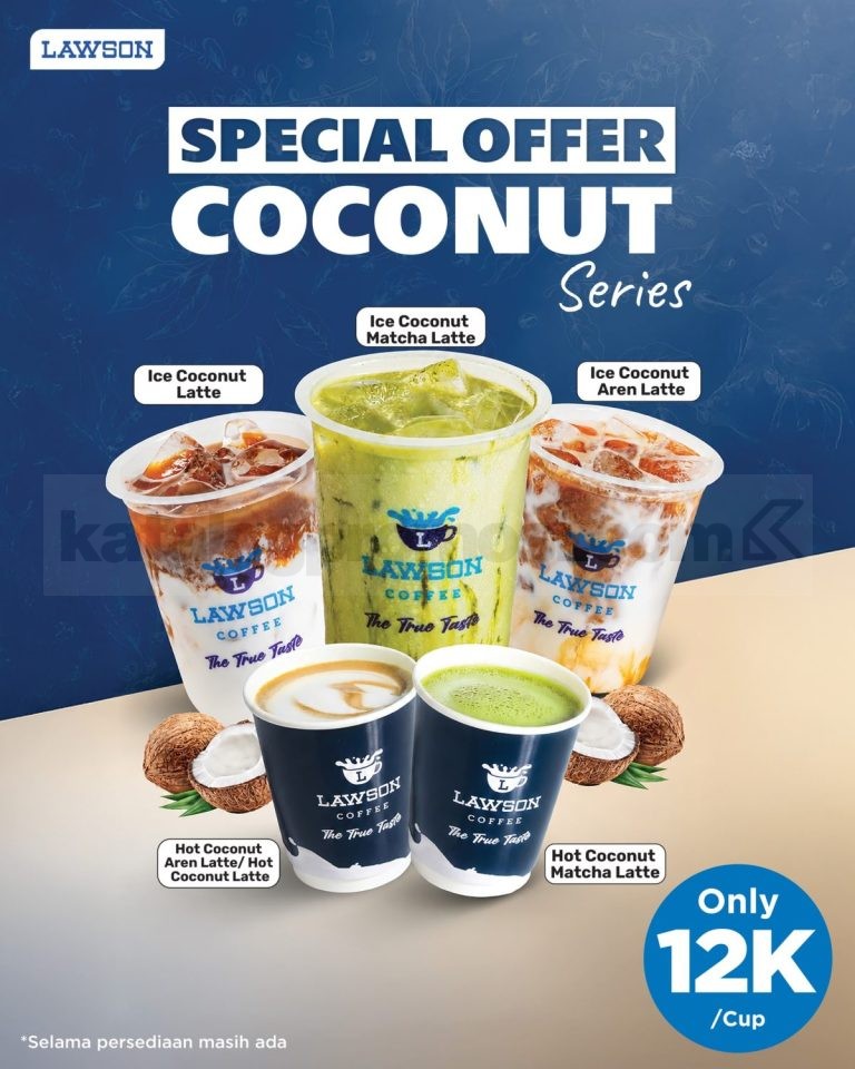 Promo Lawson Coconut Series Harga Spesial Rp. 12.000