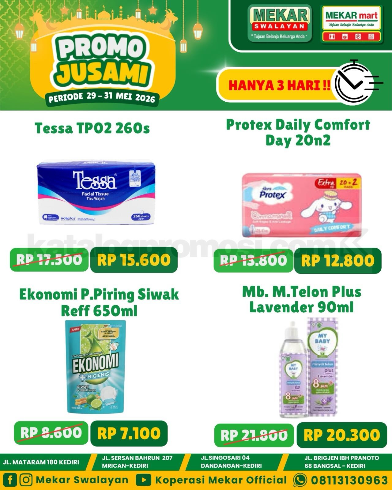 Promo Mekar Swalayan JUSAMI 29-31 Mei 2026