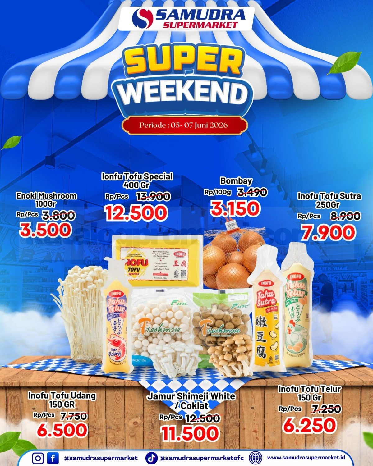 Promo Samudra Supermarket Super Weekend 05-07 Juni 2026