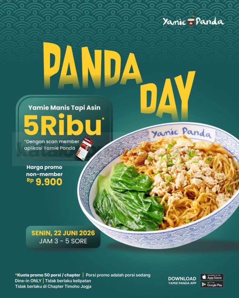Promo Yamie Panda Panda Day Yamie Asin Tapi Manis Rp. 5.000