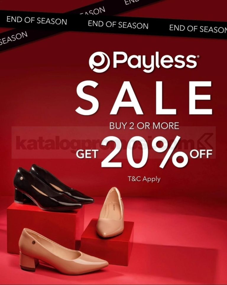 Promo Payless End of Season Sale Buy 2 Diskon 20%