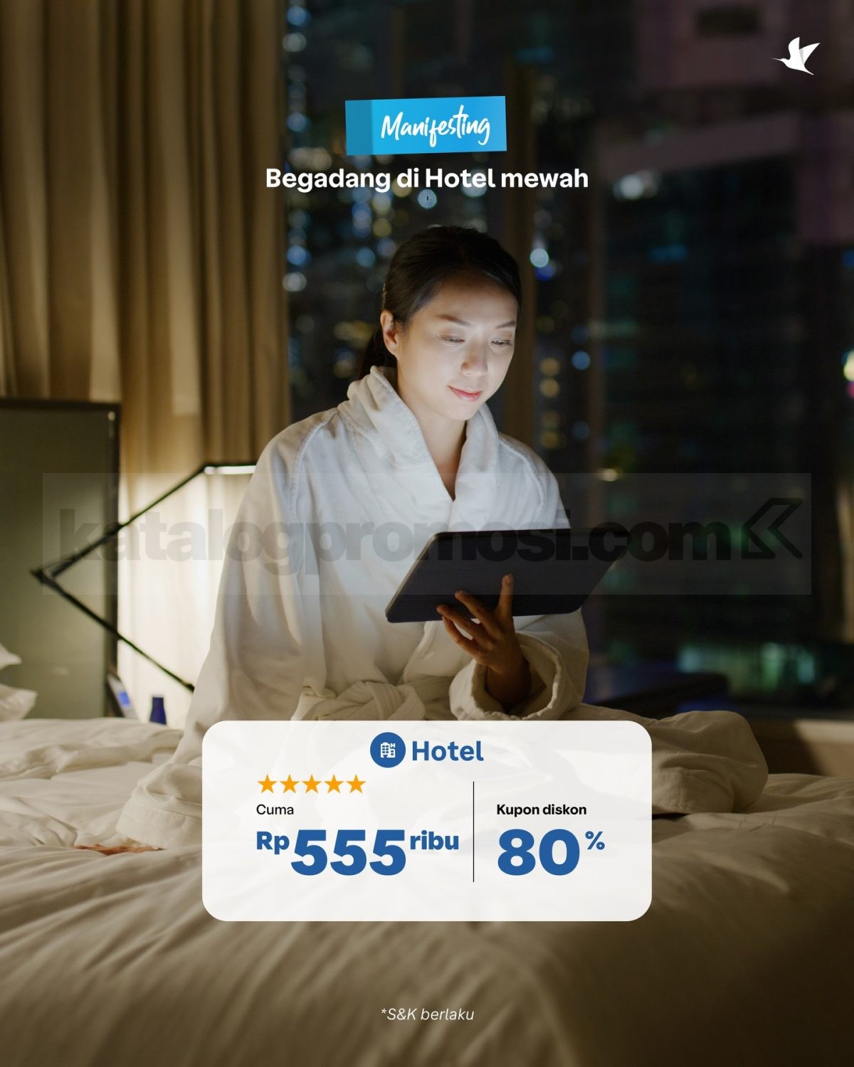 Promo Traveloka 5.5 Epic Sale Diskon hingga 80%