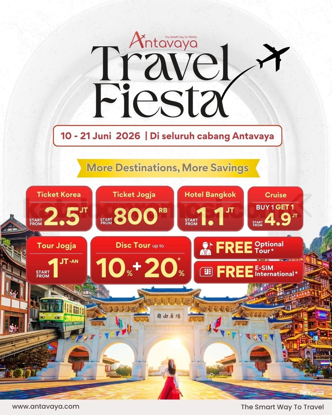 Promo Antavaya Travel Fiesta Diskon Tour Hingga 20%