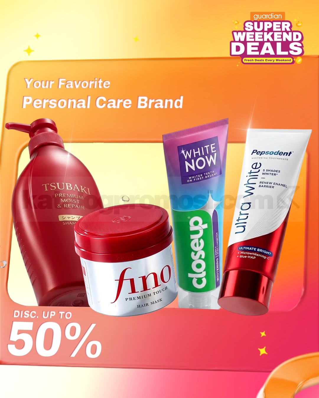 Promo Guardian Super Weekend Deals Diskon Hingga 50%