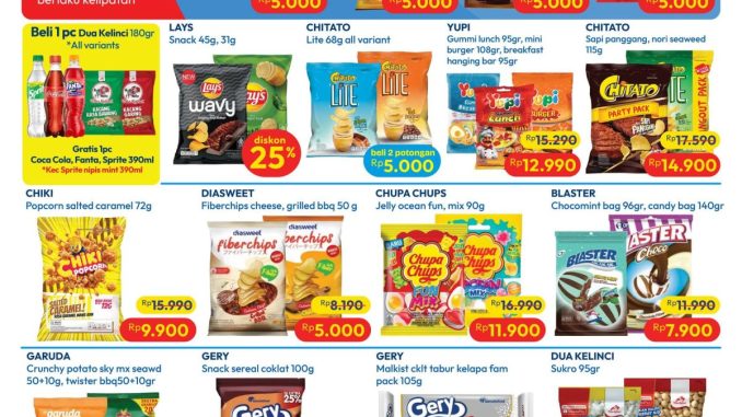 Promo Terbaru Minggu ini