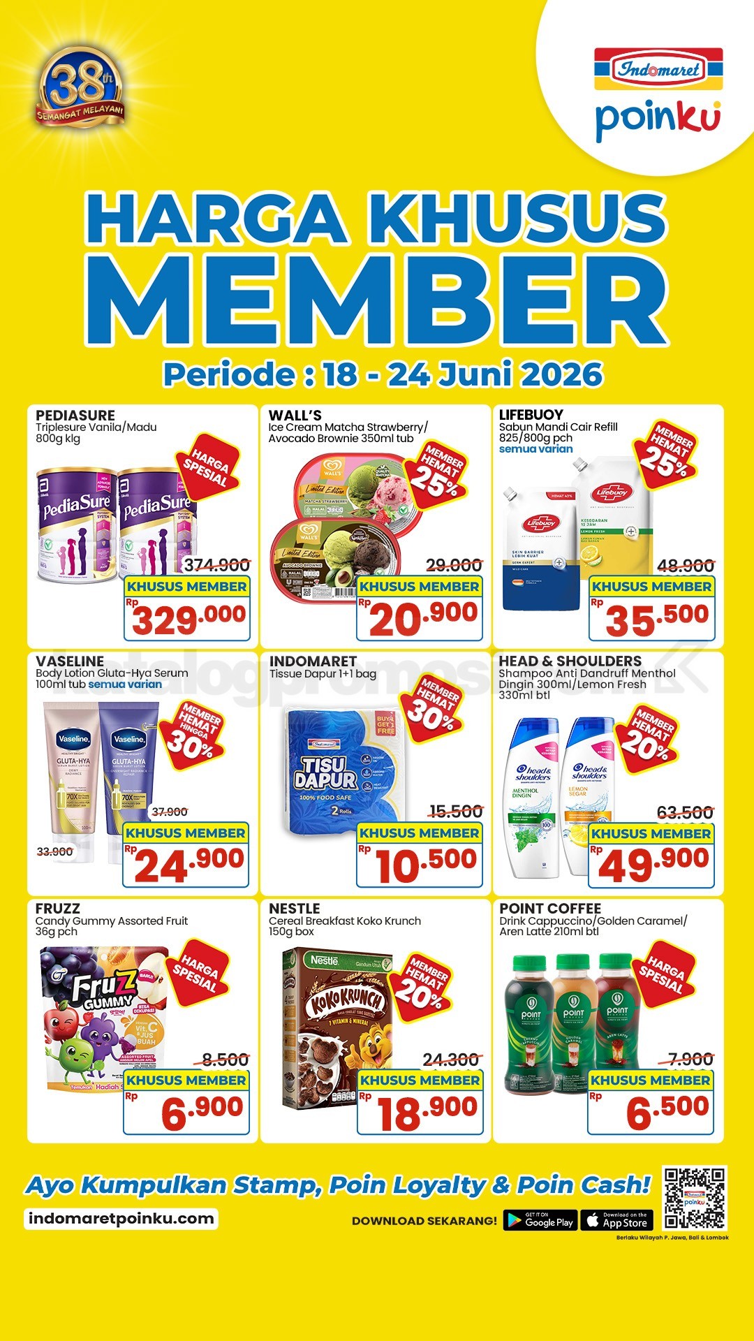 Promo Indomaret Harga Khusus Member 18-24 Juni 2026