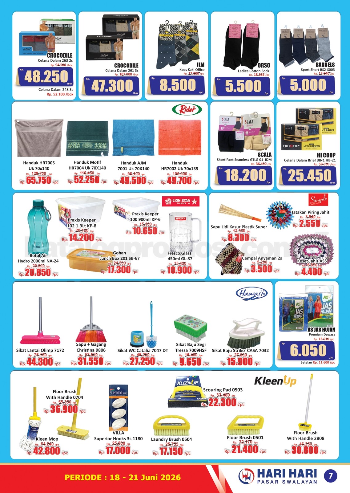 Promo JSM Hari Hari Swalayan 18-21 Juni 2026