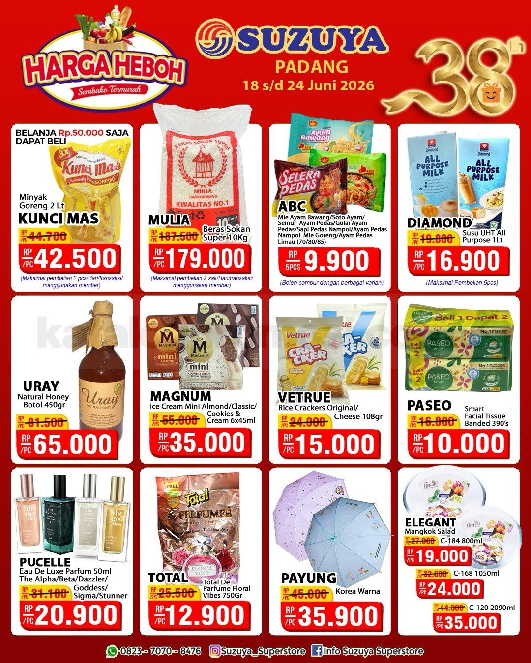Promo JSM SUZUYA SUPERSTORE 18-21 Juni 2026