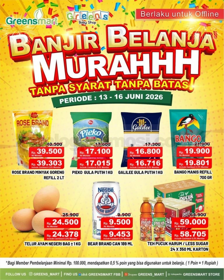 Promo JSM WEEKLY GREENSMART 01-15 Juni 2026