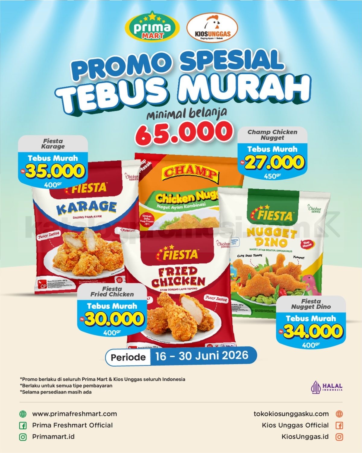 Promo Prima Mart WEEKDAY 23-25 JUNI 2026