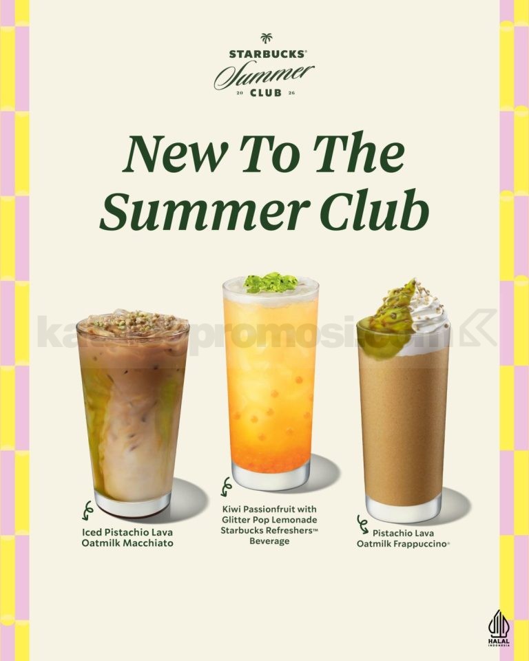 Promo Starbucks NEW Summer Beverages